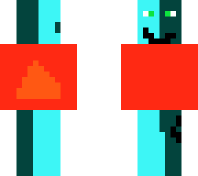 Zombie half | Minecraft Skin