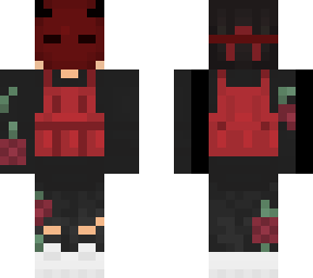 Anime boy in Mask | Minecraft Skin
