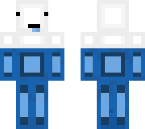 Bedless revamp blue | Minecraft Skin