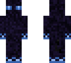 Blue enderman | Minecraft Skin