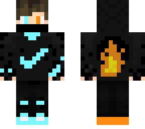 Fire & Water | Minecraft Skin