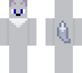 Gray Wolf | Minecraft Skin