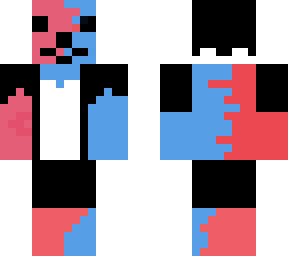 Half Fire Half Ice | Minecraft Skin