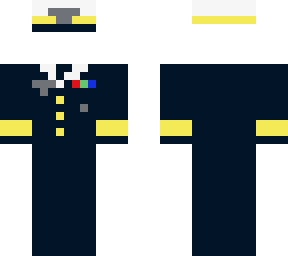 Navy Admiral | Minecraft Skin