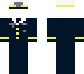 Navy Lieutenant | Minecraft Skin