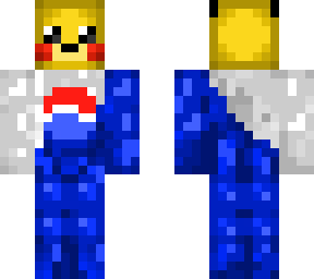 Pepsi man Pikachu | Minecraft Skin