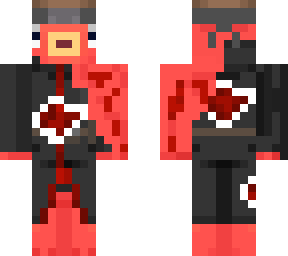 akatsuki fish (ripped shirt) | Minecraft Skin