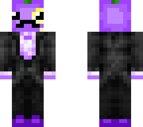 Altered Grape skin so head is correct | Minecraft Skin