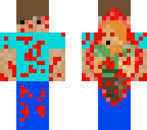 bloody steve | Minecraft Skins