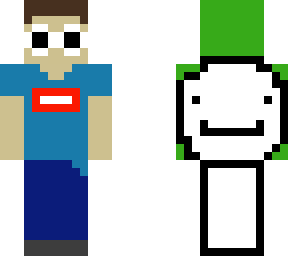 dream or george | Minecraft Skins