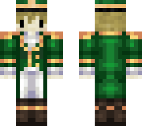 Green Uniform Grian V3 | Minecraft Skin