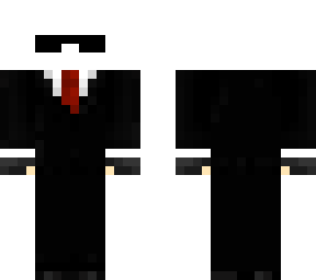 Headless Agent with Black Sunglasses | Minecraft Skin