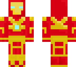 iron man 2d hero marvel | Minecraft Skins