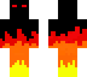 On Fire | Minecraft Skin