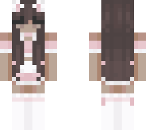 pink maid | Minecraft Skin