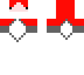 pokeball costume | Minecraft Skin