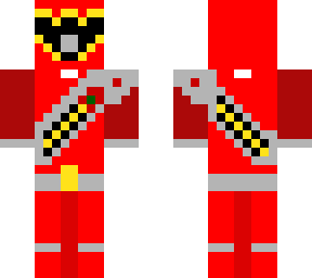 power ranger dino charge red ranger | Minecraft Skins