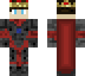 RVM3 competion King skin Dark red edition 1 | Minecraft Skin