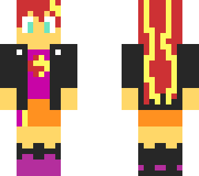 sunset shimmer | Minecraft Skins