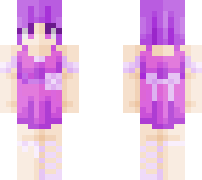 Will you come with me to the lavender fields? | Minecraft Skin