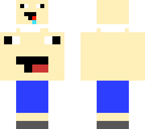 a derp carrying his derp baby | Minecraft Skin
