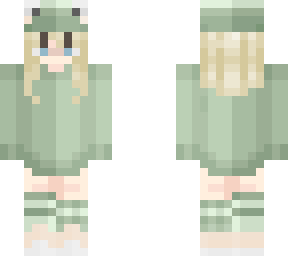 Aaliyah frog | Minecraft Skin