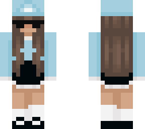 Blue girl | Minecraft Skin