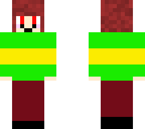 Chara minecraft skin layout - retgas
