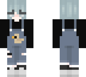 overalls female | Minecraft Skins