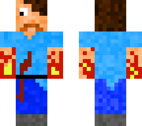 firearm steve(with a gun) | Minecraft Skin