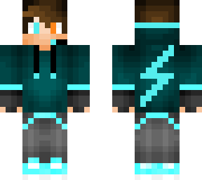 Lightning Gamer Illusion Minecraft Skins