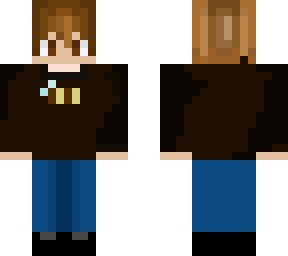 male with bee hoodie | Minecraft Skin