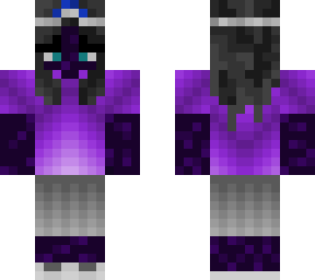 Obsidian Girl | Minecraft Skin
