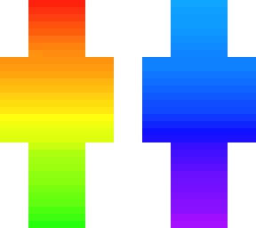 rainbow flex | Minecraft Skin