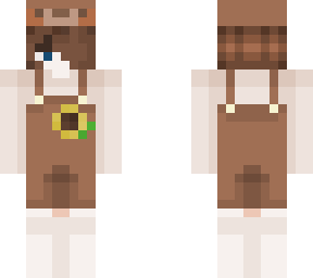 Cute Bear Girl | Minecraft Skin