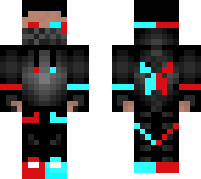Cyber-Devil HeroBrine | Minecraft Skin