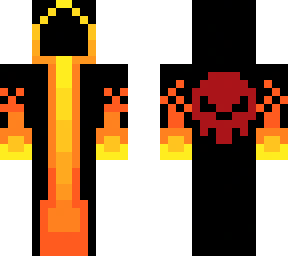 fire wizard | Minecraft Skin
