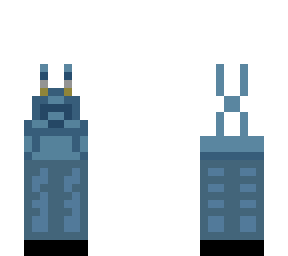 Flamingo Cleetus Overalls Base | Minecraft Skin