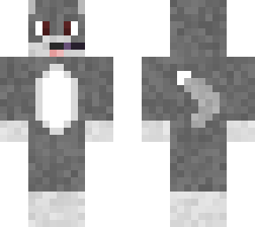 Gamer Cute Wolf | Minecraft Skin