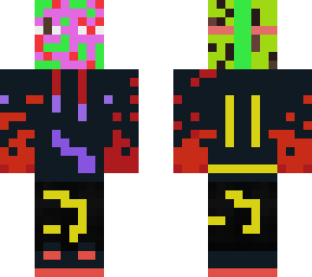 infected enderman | Minecraft Skin