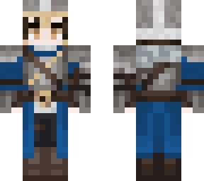 Medieval Knight (blue) | Minecraft Skin