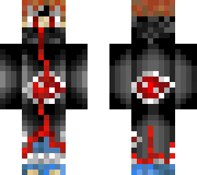 My custom akatsuki character | Minecraft Skin