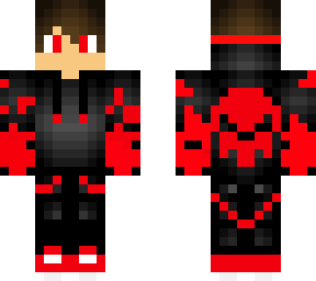 Red skull | Minecraft Skin