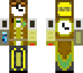 robotic clock | Minecraft Skins