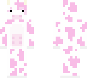 Strawberry Cow | Minecraft Skin