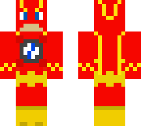 The Flash/Barry Allen Tachyon Enhancer(UPDATE) | Minecraft Skin