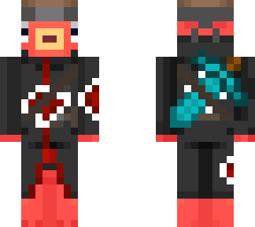 akatsuki fish (with sword) | Minecraft Skin