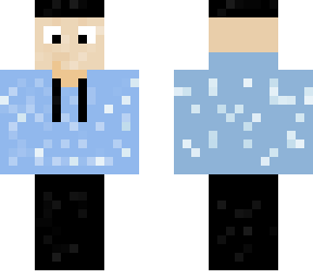 Boy with blue hoodie | Minecraft Skin