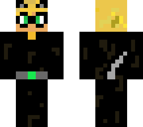 cat noir | Minecraft Skin