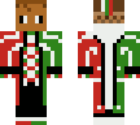 Christmas Jacket and unmasked | Minecraft Skin
